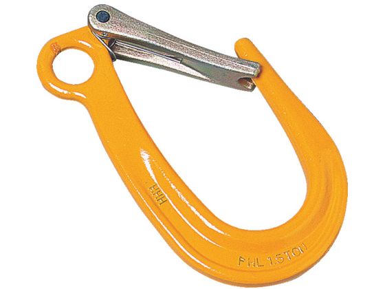 【商品説明】●口幅が広くふところが大きいので、直接敷き鉄板や径の太い物などを引っ掛けることができます。【仕様】●型番：FHL1.5●基本使用荷重（t）：1．5　●寸法（mm）C：62　●寸法（mm）D：25　●寸法（mm）H：214　●寸法...