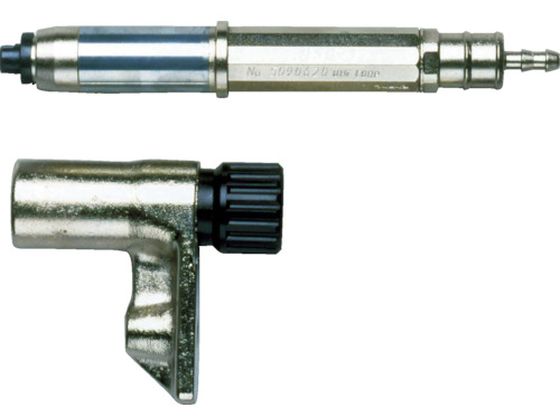 【商品説明】●機械装着用の小型スピンドルです。●チェーンナップした3BS用のエアモータを使用しています。●カバー付コレットナット仕様です。●後方ダイレクト排気です。●エアバルブなしです。●1／8インチ専用コレットです。●固定用フランジ（片持...