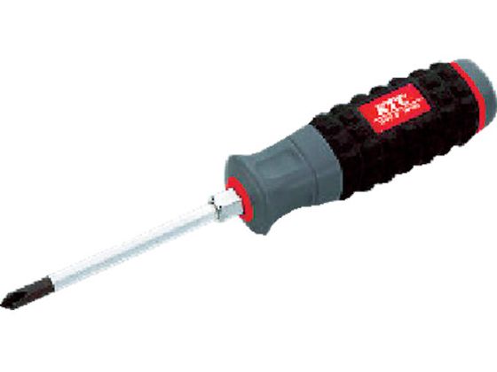 【商品説明】●力が掛けやすい四角形状の樹脂グリップです。●軸の根本に六角部があります。●軸は六角軸です。【仕様】●型番：D1P2-1●刃先：［［＋］］No．1●軸長（mm）：75●全長（mm）：170●貫通タイプ●先端：マグネット入り●先端...