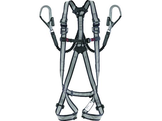 【商品説明】●フルハーネス型用 タイプ1です。●束縛感の少ないY型構造を採用したエントリーハーネスです。●伸縮するので邪魔にならない蛇腹式ランヤードロープです。●L2硬質焼入ゲートスチールフックです。●より戻し付です。【仕様】●型番：A1G...
