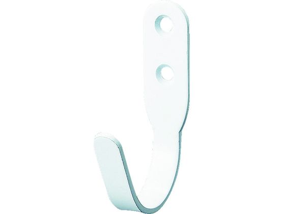 【商品説明】●使い勝手のよいフックです。【仕様】●型番：KFW-42●A（mm）：16 ●D（mm）：9．5 ●L（mm）：61 ●色：白 ●幅（mm）：16 ●奥行（mm）：43 ●d（mm）：4．0 ●高さ（mm）：61 ●吊下荷重（N...