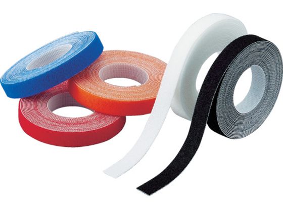 【商品説明】●片面にプラスチックフック・片面に織物ループの付いた両面タイプのマジックテープ［［R下］］です。●必要に応じた長さでカットできます。【仕様】●型番：MKH-1030-B●色：青　●幅（mm）：10　●長さ（m）：3　●厚さ（mm...