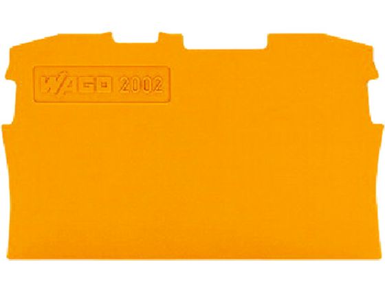 【商品説明】●2001シリーズ、2002シリーズ端子台の両シリーズ共用のエンドプレートです。【仕様】●型番：2002-1292-PK●入数：10個●色：オレンジ　●幅（mm）：48．5　●高さ（mm）：29　●厚さ（mm）：0．8●ナイロン...