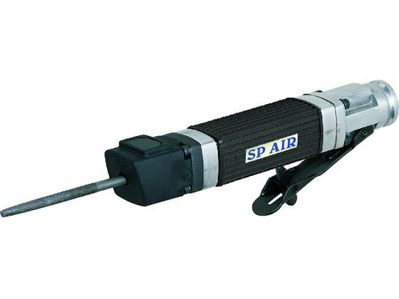 【商品説明】●小型・軽量なミニタイプです。●不意のスタートによる事故を防ぐ、安全ストッパー付きレバーです。【仕様】●型番：SP-1700F●ストローク長（mm）：5●ストローク数（rpm）：4500●空気消費量（［［M3］］／min）：0．...