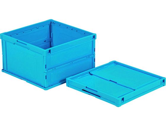 【商品説明】●366mmの正方形オリコンです。●オールプラスチック製のためリサイクルが容易で、金属探知機による内容物の検品も可能です。●折りたたんだ時の高さを追求、従来タイプに比べ最大35％低く、輸送運賃、保管スペースを大幅に削減することが...