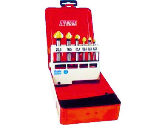 【商品説明】●熱処理されたハイス鋼にCBN研磨で刃付けしています。●深く鋭い切れ刃です。●比較的遅い切削速度（10〜20m／min）でより効果を発揮します。【仕様】●型番：CJ6152T●入数：6本●セット内容：6．3、8．3、10．4、1...