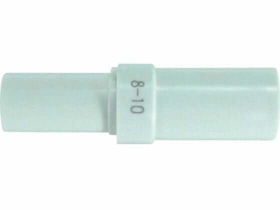 【仕様】●型番：FR8-10JW●ジョイント径E1（mm）：8　●ジョイント径E2（mm）：10　●使用圧力：1MPa（空気）、0．3MPa（水）　●使用流体：空気、水●流体温度：−5〜60℃（空気）、5〜40℃（水）●本体：難燃性ポリブチ...