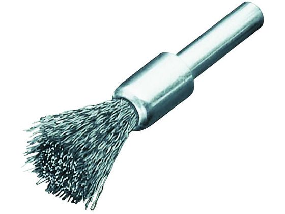 【商品説明】●電動工具等に容易に取付が可能です。●高品位の線材を使用しており、耐久性に優れ、長寿命です。【仕様】●型番：451141●線径（mm）：0．2●外径（mm）：12●毛材：ワイヤ鋼線●全長（mm）：60●毛丈（mm）：20●軸径（...