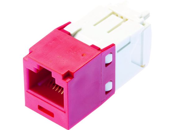 【商品説明】●一括圧接により施工が簡単でスピーディーにできます。【仕様】●型番：CJ688TGRD●種類：カテゴリ6　●色：レッド　●適合ケーブル：AWG22〜26の単線またはより線　●使用温度範囲（℃）：−10〜65●AWG22〜26の単...