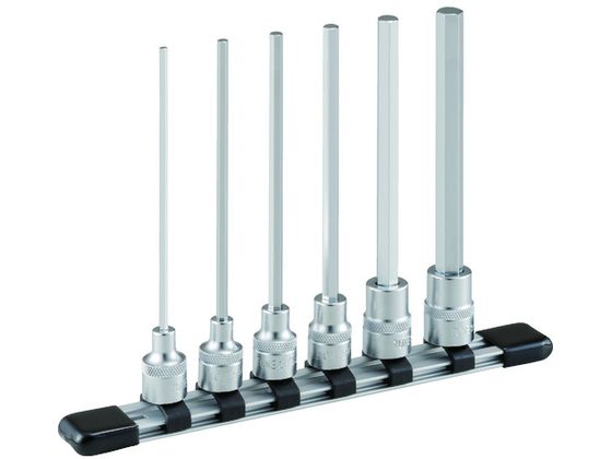 【仕様】●型番：HH306LL●入数：1S●差込角（mm）：9．5●セット内容：3H−03L150、04L150、05L150、06L150、08L150、10L150●セット内容（点）：6●本体：構造用鋼●ホルダ：アルミ●クリップ：樹脂●...