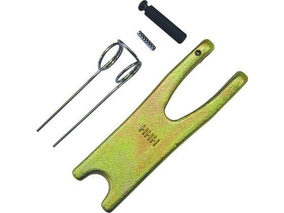 【商品説明】●鍛造製で丈夫です。【仕様】●型番：LKF1.5●入数：1組●適合機種：FHL1．5・YF1．5●FHL1．5、YF1．5用●鉄製●ラッチ板・スプリング・ロールピン・ピン【備考】※メーカーの都合により、パッケージ・仕様等は予告な...