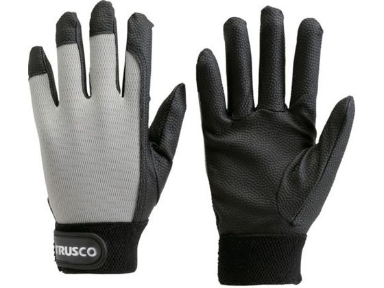 【商品説明】●革より柔らかい新素材を使用しています。●柔軟性・通気性・透湿性に優れ、耐久性にも優れています。●エンボス加工を施し、グリップ性能に優れています。【仕様】●型番：TPUG-G-M●色：グレー ●サイズ：M ●厚さ（mm）：0．7...