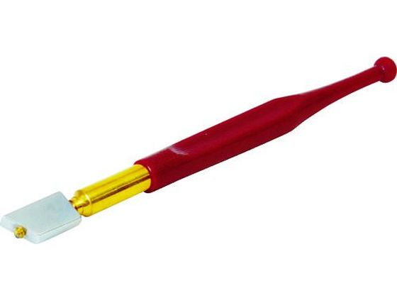 【商品説明】●刃先はダイヤモンドを使用し、ガラス板のスムーズな切断が可能です。●商品を識別するため、本体には1の刻印が施されています。【仕様】●型番：TGCD-1●全長（mm）：180●切断厚さ（mm）：1〜3●刃部：ダイヤモンド【備考】※...