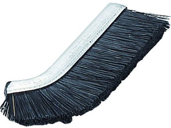 【商品説明】●チャンネルブラシJ型・フラットJ型の先のブラシ部分のみです。【仕様】●型番：TB-2045S-10●入数：10個●毛材：豚毛●行数（行）：1●全長（mm）：80●材質（ハンドル）：スチール●植付（mm）：80●毛丈（mm）：1...