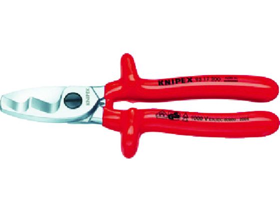 【仕様】●型番：9517-200●切断能力：単線20mm／より線70mm［［の2乗］］／AWG2／0●全長（mm）：200●1000V絶縁仕様●欧州規格EN60900適合品●スチールワイヤーの切断はできません。【備考】※メーカーの都合により...