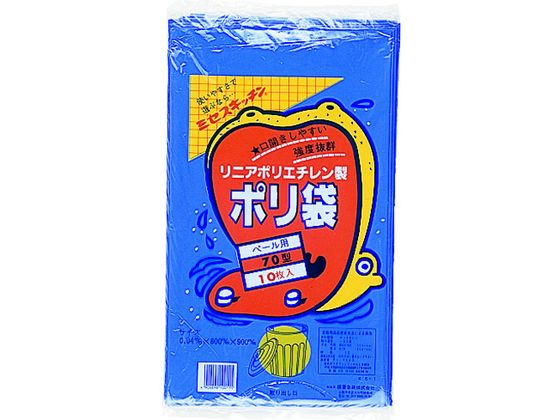【仕様】●型番：N-9751●入数：10枚●縦（mm）：900　●横（mm）：800　●厚さ（mm）：0．04　●容量（L）：70　●色：ブルー●ポリエチレン（PE）【備考】※メーカーの都合により、パッケージ・仕様等は予告なく変更になる場合...