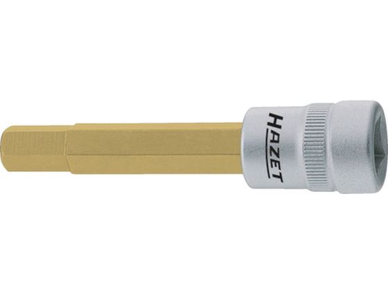 【商品説明】●今やHAZETの代名詞とも言われるハイクオリティーヘキサゴンソケットです。●ソケット部とブレードに適した素材を使い分けることで、強度とねばりの絶妙のバランスを実現しました。●チタンコーティングブレードで耐摩耗性と防錆などの耐腐...