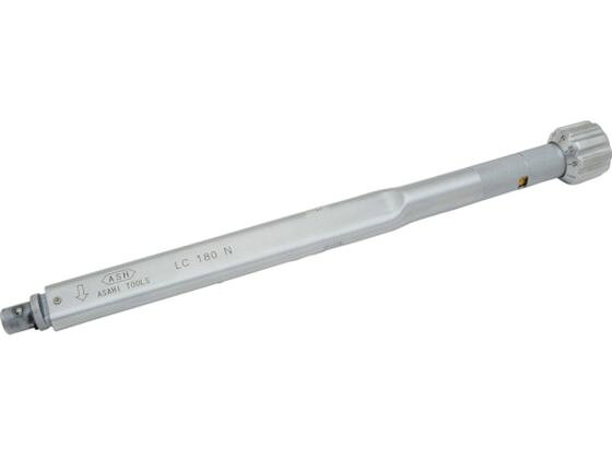 【商品説明】●ヘッド交換式により、各種ヘッドが使用可能になります。【仕様】●型番：LC180N●トルク調整範囲（N・m）：40〜200　●最小目盛（N・m）：2．0　●差込角（mm）：12．7　●全長（mm）：442　●トルク範囲（N・m）...