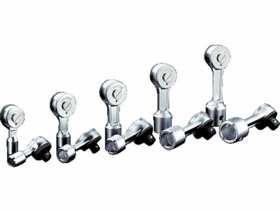 【商品説明】●ギア数72でラチェット駆動5°です。●丸形ヘッドでコンパクトです。●駆動方向の切り替えができますので、トルクハンドルへの差し込み方向を変えることで左ねじの締め付けにも使用できます。【仕様】●型番：RH4-22TH●差込角（mm...