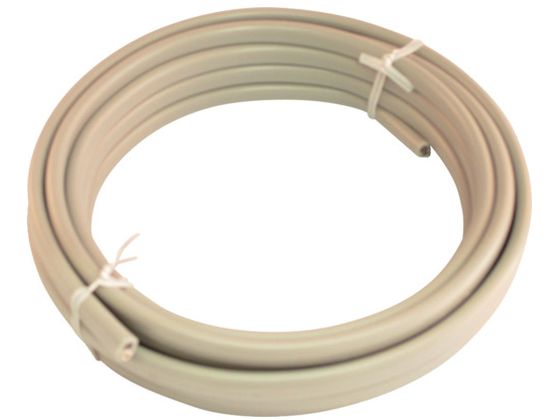 【商品説明】●定格600Vの屋内配線、動力用配線などとして広く使用されるビニール絶縁、ビニールシース（外装被覆）の平形ケーブルです。【仕様】●型番：VA-05AT●色：灰　●芯数：2　●全長（m）：5　●定格：600V−18A　●外形寸法（...