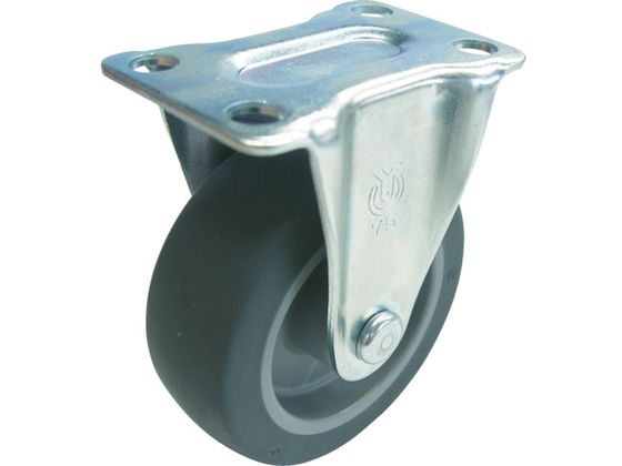 【商品説明】●走行性・耐荷重を備えた標準的な小型キャスターです。●床面に跡が付きにくい材質です。●床面に汚しにくいエラストマー車輪を使用しています。【仕様】●型番：SR-75EL●許容荷重（daN）：50 ●許容荷重（kgf）：51 ●車輪...