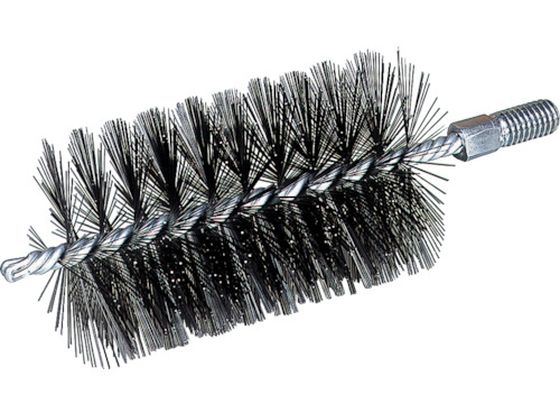【商品説明】●スパイラル型ブラシは、煙突掃除用ブラシなどにみられる様な針金を芯線にしてそれをねじることにより、線材を固定しているブラシです。●パイプ内径、ねじ孔の内面など、普通のブラシでは届きにくい場所のクリーニング、バリ取り、その他のスケ...