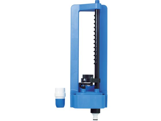 【商品説明】●長方形に散水するスプリンクラーです。●ダイヤル操作で散水範囲が設定できます。【仕様】●型番：G195●散水範囲（m）：2〜14　●適合ホース（mm）内径×外径：12〜15×21　●散水高さ（m）／動水圧0．1MPa　●散水高さ...