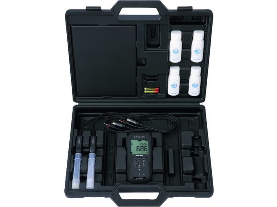 【仕様】●型番：D-220PC-S●測定範囲（pH）：0．00〜14．00　●表示範囲（pH）：−2．00〜16．00　●幅（mm）：80　●奥行（mm）：40　●高さ（mm）：160　●分解能（pH）：0．01　●出力機能：PC、プリンタ...