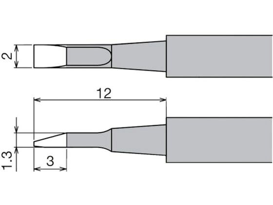 【仕様】●型番：XST-80HRT-2●コテ先名称：2mm幅　●適合コテ：XST−80●アメリカ合衆国、カナダ、フランス、イギリス、ドイツにおいて販売及び使用できません。【備考】※メーカーの都合により、パッケージ・仕様等は予告なく変更になる...