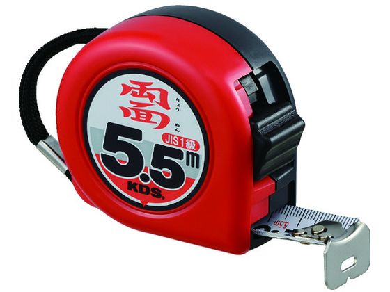 【商品説明】●裏面は高さ測定しやすい縦目盛です。●テープ引き込み時に減速が可能なダブルブレーキ機構付です。【仕様】●型番：ZS25-55BP●テープ長さ（m）：5．5　●テープ幅（mm）：25　●水平保持（m）：2．4　●0点補正移動爪：○...