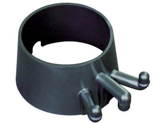 【商品説明】●コーンに付けるだけでロープの止め具として利用できます。【仕様】●型番：TRF-BK●色：ブラック●ポリプロピレン（PP）【備考】※メーカーの都合により、パッケージ・仕様等は予告なく変更になる場合がございます。【検索用キーワード...
