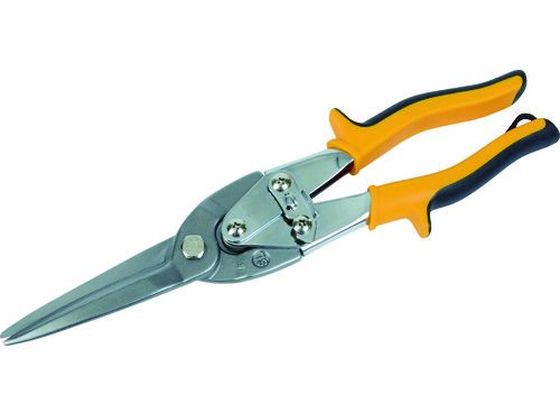 【仕様】●型番：TGH-290LS●全長（mm）：290●刃長（mm）：75●切断能力（mm）鉄板：0．7●切断能力（mm）銅板：1．1●切断能力（mm）ステンレス板：0．53●刃先：ストレート●刃部：反りなし●刃部：クロムモリブデン鋼●グ...