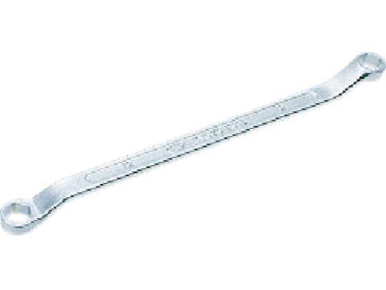 【商品説明】●六角は左右対称に15°の角度をつけているので12角めがねレンチと同等（30°の振れ角で回転）の作業が可能です。●六角口径部の面取りをなくし、口径部とボルト・ナットの接触面積をより大きくしています。●柄部は立ち上がり角度を45°...