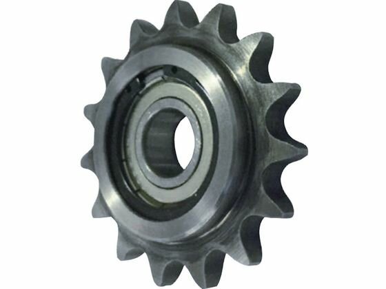 【商品説明】●アイドラースプロケットは、ローラーチェーンの伝動において適切なテンションを保持いたします。●歯部には歯先硬化を施し、耐久性に優れています。【仕様】●型番：ID60C14D20●チェーンNo．：60　●外径（mm）：95　●歯数...