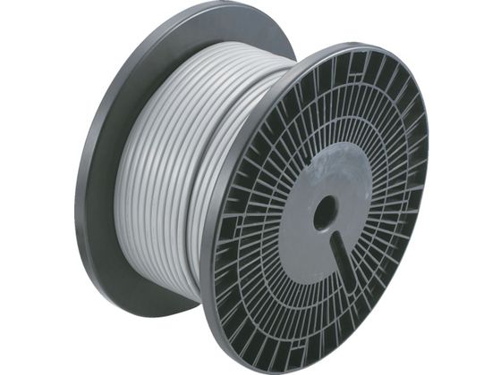 【商品説明】●主に室内で使用する交流300V以下の電気器具などに用いる電線で、2芯を平行にし、外装としてビニールシースを施したものです。【仕様】●型番：FK-100BD●色：灰　●芯数：2　●全長（m）：100　●定格：125V−12A　●...