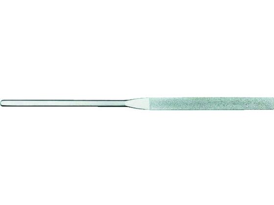 【商品説明】●シャンク部が鍛造されていますので特にハンドルを使用する必要がありません。●長く精度を維持し、抜群の長寿命です。【仕様】●型番：DF2601DH017302●形状：平10．3（幅）×2．8（厚さ）●粒度（＃）：120●全長（mm...
