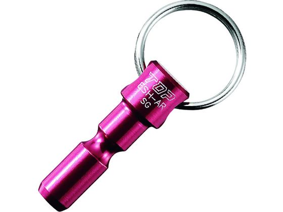 【商品説明】●六角シャンク以外の鍵や小物を、ソケットホルダーに収納できる様にするアダプターです。【仕様】●型番：ESH-AR●色：レッド●全長（mm）：42●差込口（mm）●二重リング付●炭素鋼●鉄工ドリルや下穴錐などの鋭利なものはホルダー...