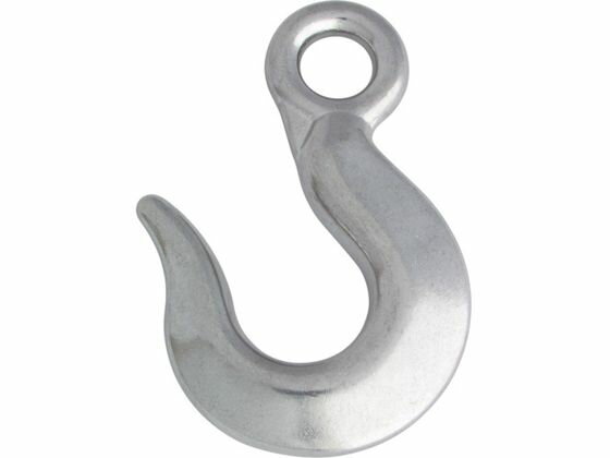 【商品説明】●ステンレス製でサビにくいフックです。【仕様】●型番：JF-1T●基本使用荷重（t）：1．00　●寸法（mm）C：22　●寸法（mm）D：25　●寸法（mm）H：148　●寸法（mm）L：98●ラッチなし●ステンレス（SUS30...