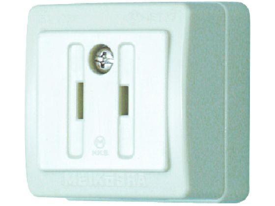 【商品説明】●汎用的な露出コンセントです。【仕様】●型番：MR2732W●定格：2P15A125V　●幅（mm）：49　●長さ（mm）：49　●厚さ（mm）：29．5【備考】※メーカーの都合により、パッケージ・仕様等は予告なく変更になる場合...