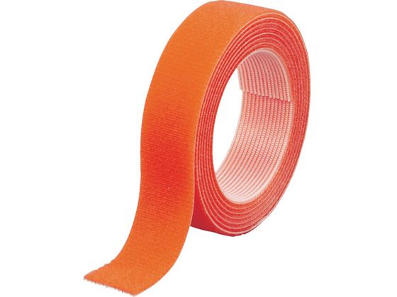 【商品説明】●片面にプラスチックフック・片面に織物ループの付いた両面タイプのマジックテープ［［R下］］です。●プラスチックフックのため、強い係合力で結束に利用できます。●必要に応じた長さでカットできます。【仕様】●型番：MKT-2015-O...