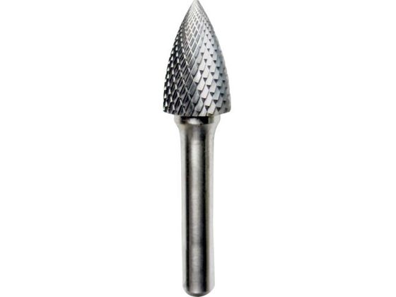 【仕様】●型番：TCBT6900D●形状：トンガリ（ダブルdカット）●軸径（mm）：8●刃径（mm）：16●全長（mm）：70●刃長（mm）：25●最高使用回転数（rpm）：25000●軸長（mm）：45●タイプ：ロー付●使用工具：軸付きグ...