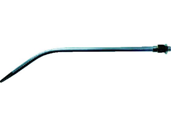 【商品説明】●軽量カーブノズル【仕様】●型番：KN-3CV●ノズル口径（mm）：2●ノズル取付口：G1／8●ノズル長（mm）：300●材質：アルミ・真鍮●使用流体：圧縮空気●使用温度範囲（℃）：−10〜60●最高使用圧力：1MPa●アルミ・...