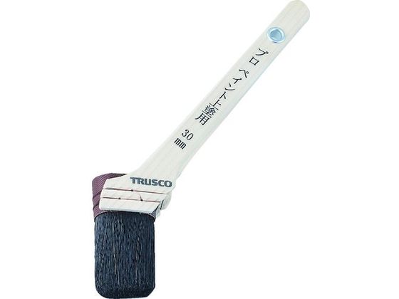 【商品説明】●鉄骨面や、橋梁の塗装用、耐久性に優れた刷毛です。●職人の技によって作られた国産刷毛です。【仕様】●型番：TPB-311●刷毛幅（mm）：30　●毛丈（mm）：49　●玉厚（mm）：25　●全長（mm）：230●毛：馬毛　●柄：...