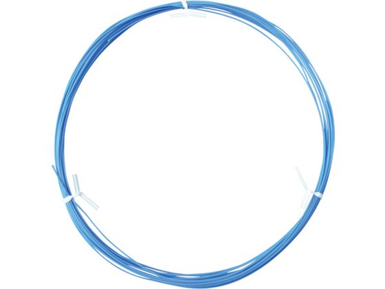 【商品説明】●配線用に使用される電線で、絶縁体に耐熱、耐寒、耐油、耐薬品に優れたフッ素樹脂を使用しています。●エコ対応で「臭素系難燃剤」は使用していません。【仕様】●型番：600V-FEP-0.5SQ-B-10M●色：青　●芯数：1　●全長...