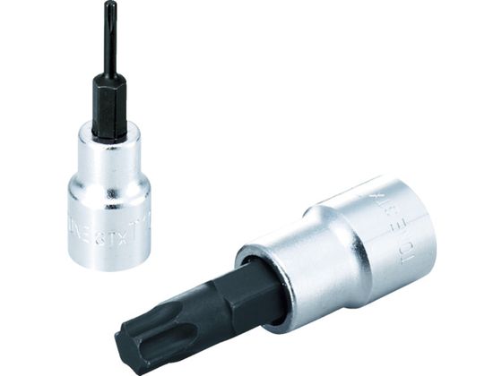 【仕様】●型番：3TX-T10●呼びNo．：T10●差込角（mm）：9．5●先端寸法（mm）：2．72●全長（mm）：55●強力タイプ●構造用鋼【備考】※メーカーの都合により、パッケージ・仕様等は予告なく変更になる場合がございます。【検索用...