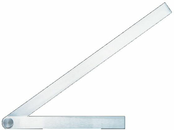 【商品説明】●角度を任意に調節できます。【仕様】●型番：62510●全長（mm）：300　●呼び寸法（mm）：300　●幅（mm）：15　●厚さ（mm）：2　●短枝（mm）：180●目盛なし●本体：ステンレス（SUS420J2）●用途以外に...