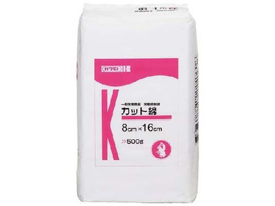【仕様】●材質：コットン100％●サイズ：80×160mm●入数：1袋（500g）●型番：013−004120−00●医療機器届出番号：27B1X00006590503●生産国：日本生産国：日本商品区分：一般医療機器メーカー：川本産業広告文...