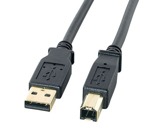 【商品説明】USB2．0規格・USB1．1規格準拠のパソコンとUSB機器（プリンター・HDD・USBハブ・スキャナーなど）との接続や、USBハブとUSB機器を接続する時に使用するケーブルです。【仕様】●カラー：ブラック●ケーブル長：約5m（...