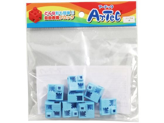【商品説明】アーテックブロック単品パーツセット【仕様】●商品サイズ：ブロックハーフA／W20×H20×D10mm●セット内容：ブロックハーフA×8pcs●材質：ブロック／ABS●対象年齢：3歳以上【備考】※メーカーの都合により、パッケージ・...