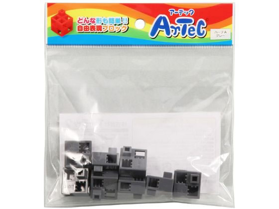 【商品説明】アーテックブロック単品パーツセット【仕様】●商品サイズ：ブロックハーフA／W20×H20×D10mm●セット内容：ブロックハーフA×8pcs●材質：ブロック／ABS●対象年齢：3歳以上【備考】※メーカーの都合により、パッケージ・...